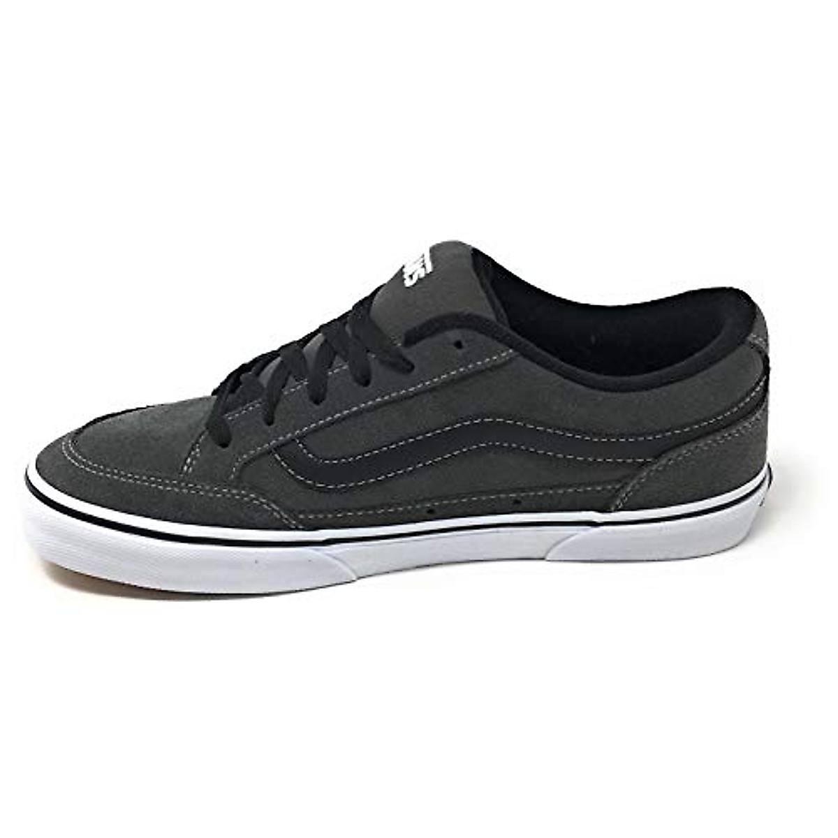 Vans Men's Bearcat Skate Shoes, Charcoal/White/Black, (9.5)