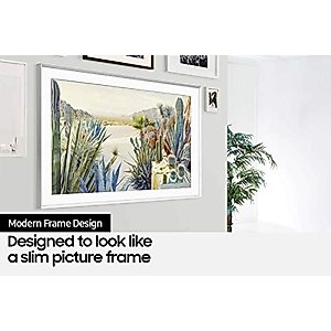 SAMSUNG 43-Inch Class Frame Series - 4K Quantum HDR Smart TV with Alexa Built-in (QN43LS03AAFXZA, 2021 Model)
