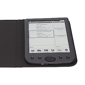 NestNiche 6in 800x600 HD Ink Screen E Reader 8GB 512MB ABS Ebook Reader with Protective Case Film for Reading