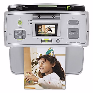 HP Photosmart A616 Compact Photo Printer 4800 DPI (Q7112AABA)
