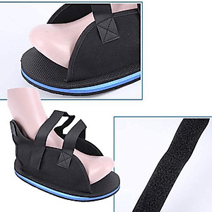 Open Toe Cast Shoes Foot Fracture Support Light Surgical Foot Protection Cast Boot Postoperative Recovery Walking Gypsum Shoe Medical Walking Shoe Foot Injuries Stable Ankle Joints Surgical Fixed Shoe