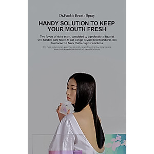 Dr. Pauhl’s Moisturizing and Refreshing Breath Spray With Natural Ingredients- Reduce Dry Mouth Symptoms and Gives Instant Fresh Breath Warter Lily 17ml (0.6 Oz) - 270 Sprays