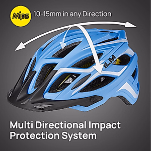 ILM MIPS Bike Helmet Adult Cycling Mountain Road Riding Helmet for Men Women Lightweight and Adjustable B3-23A