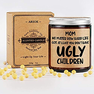 Best Gifts for Mom from Daughter Son, Mom Gifts for Mothers Day - Mothers Day Birthday Gifts for Mom, Funny Gifts for Moms Day Gifts, Mom Birthday Gifts, Lavender Scented Candles, Funny Soy Candle