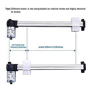 Okin JLDQ.18.134.329Z02/12.134.329 Power Recliner Lift Chairs Motor Actuator Replacement