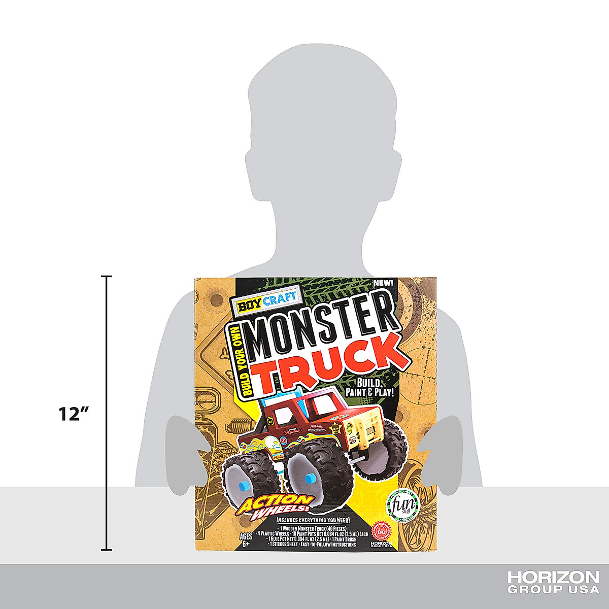 Boy Craft Monster Truck by Horizon Group USA