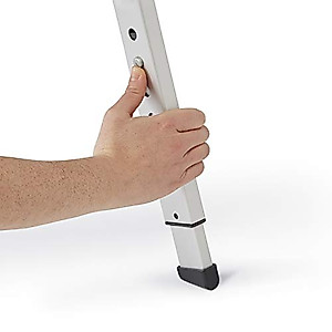 Medline - MDSMOMCHAIRGH MDSMOMCHAIRG Momentum Shower Chair, Premium Bath Chair with Non-Slip Feet, Medical Shower Seats for Adults, Gray