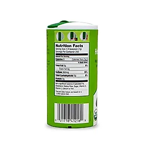 A. Vogel Herbamare Seasoned Sea Salt - USDA Organic - Seasoning Salt Infused with 12 Herbs - 33% Less Sodium - Non-GMO - Gluten Free - Kosher - 8.8 oz