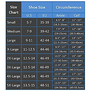 HOYISOX Big and Tall Compression Socks Comfortable Wool Knee High Socks for Men and Women (as1, alpha, 5x_l, regular, regular, Dark Black)