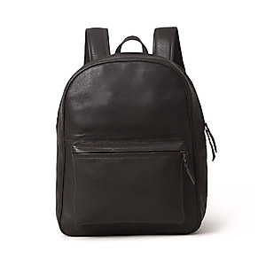 ADYAN Leather Backpack Bag for Men and Women (Brown)