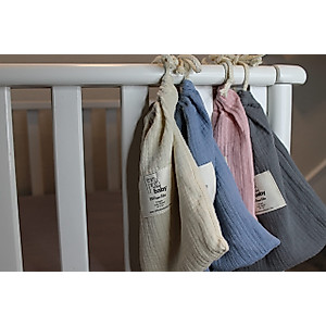 Thirty Ninth Street Baby Extra Soft Muslin Fitted Crib Sheet | 28" x 52"
