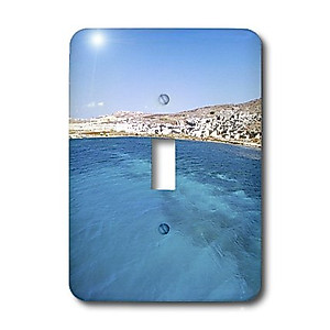 3dRose Danita Delimont - Greek Islands - Greece, Aegan sea, Sacred Harbor of Delos - EU12 CMI0182 - Cindy Miller Hopkins - single toggle switch (lsp_81815_1)