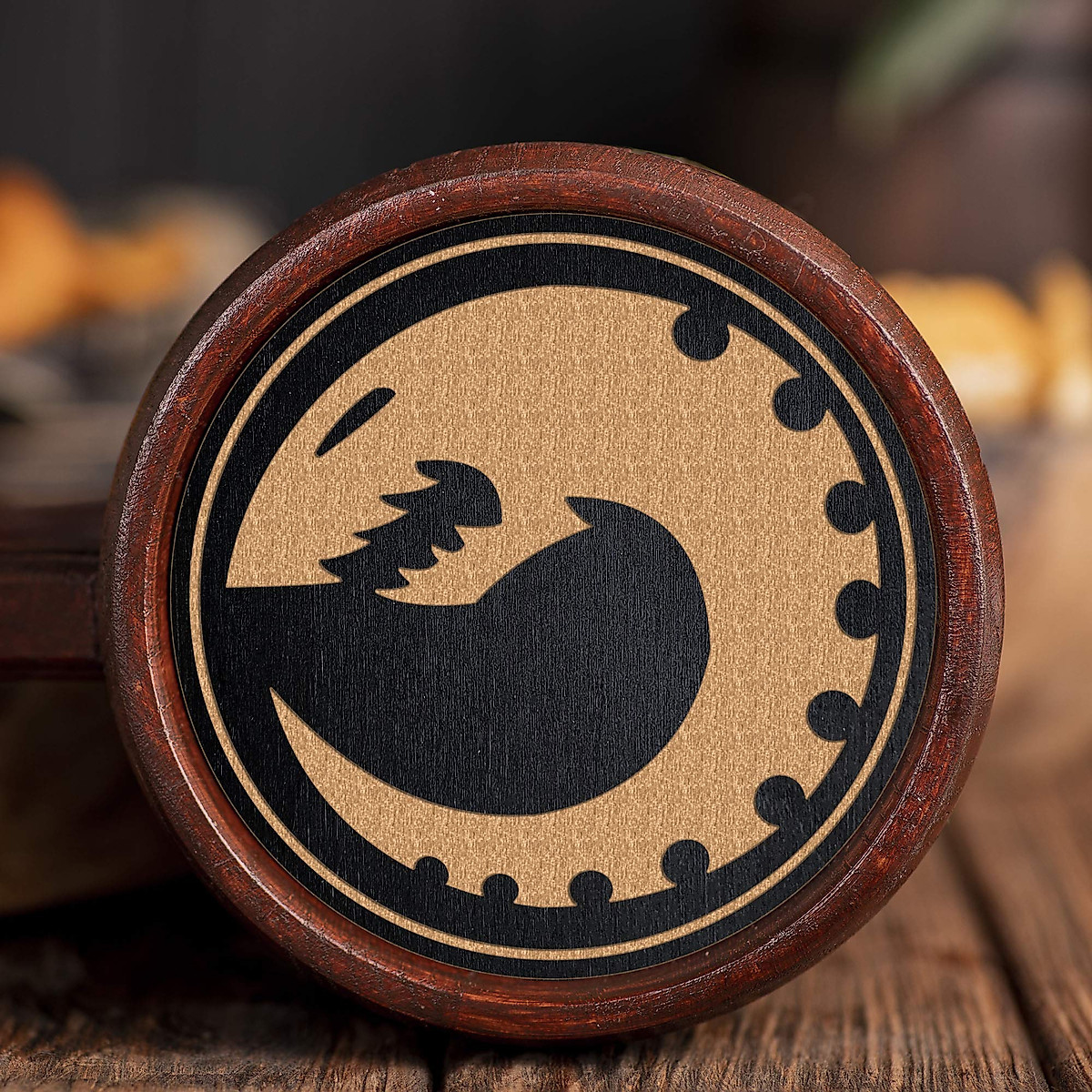 Tyranids Beer Stein, Personalized 40K Wooden Beer Mug, Custom Beer Stein