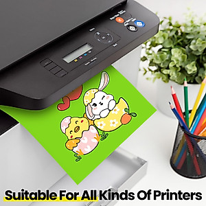 Yeaqee 500 Sheets Colored Construction Paper Bulk 8.5 x 11'' and 12 x 18'' Construction Paper Lightweight Art School Supplies Colorful Craft Paper for Kids Adults Arts and Crafts (70 GSM)