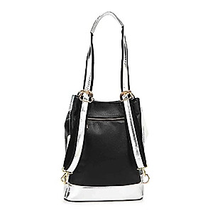 Nicole Lee MULTIFUNCTIONAL BUCKET BAG BACKPACK LNY16057 LIFE IN NEW YORK