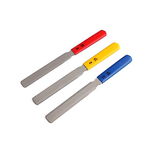 Holmer Bass Guitar Nut Files Double Edge Nut Slotting Files Set Fret Crowning Files Luthier Tools for P Bass Jazz Bass Guitar Set of 3Pcs.