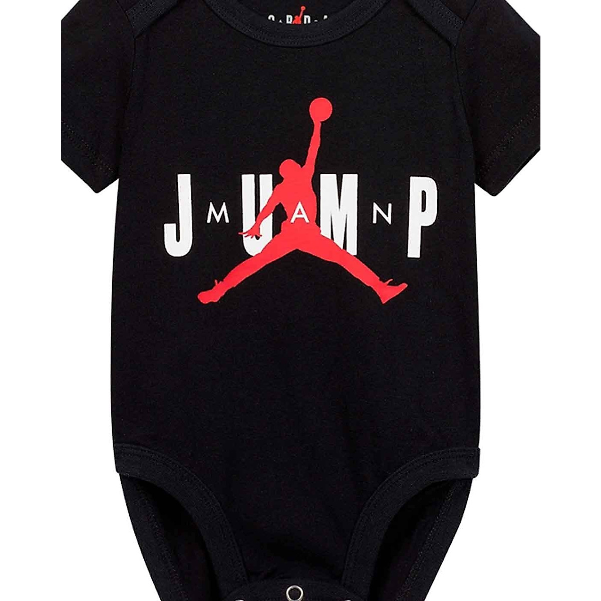 Jordan Baby Assorted Bodysuits 3 Pack (Assorted(557107-W0G)/W, 6 Months)