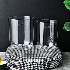 LIFKOME Transparent Trash Can Waste Bucket Home Supplies Trash Storage Can Bathroom Garbage Can Trash Basket Paper Storage Basket Large Capacity Garbage Can Multi-Function Trash Can