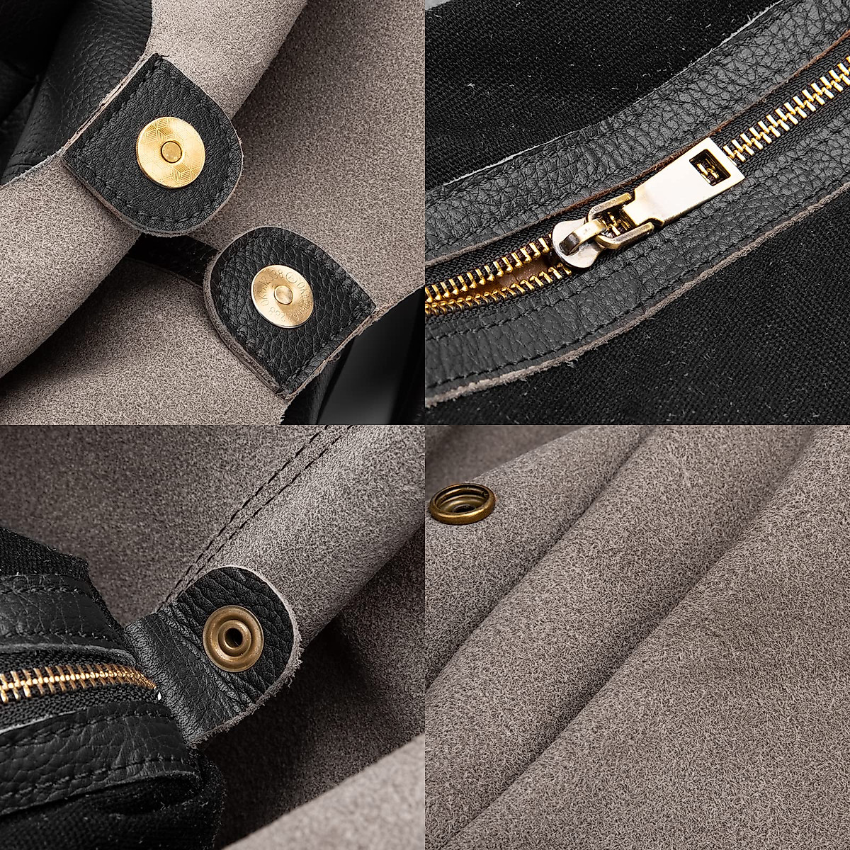 Genuine Leather Tote Bag Womens Top Satchel Purses ladies Handbags Soft designer shoulder work bags