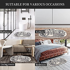 Evil Eye Rug,Boho Rug for Bedroom, 2'x3' Ultra Soft Area Carpet,Indoor Modern Plush Area Rugs for Living Room Bedroom Kids Room Nursery Home Decor Rug