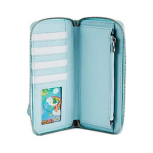 Loungefly Care Beaas Care-A-Lot Castle Zip-Around Wallet Care Bears One Size