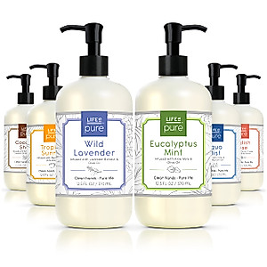 Life Is Pure, 6 Fresh & Soothing Scents, Variety Pack, Liquid Hand Soap, 12.5 fl oz