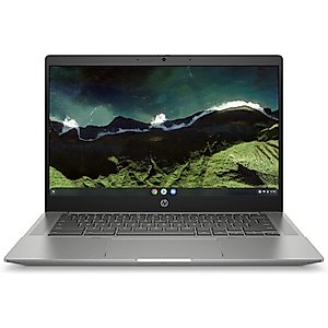 HP Chromebook Laptop 14B-NB0015CL - 14-inch Touchscreen FHD IPS Notebook Intel Core 15-1135G7 11th Gen, 8GB RAM 256GB SSD Backlit Keyboard WiFi Bluetooth HDMI USB, Chrome OS, Mineral Silver (Renewed)