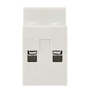 Double LED Display Single Phase Adjustable Voltage Current Protector Voltage Protective Device AC230V 63A 81 x 36 x 60mm