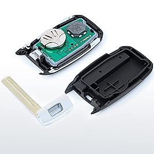 Aichiyu Smart Remote Key Fob Replacement for Kia Optima 2014 2015 4 Buttons FSK 433Mhz ID46 Chip, FCC ID: SY5XMFNA433, Model: SVI-XMFNA433, P/N: 95440-2T500, 95440-4U000