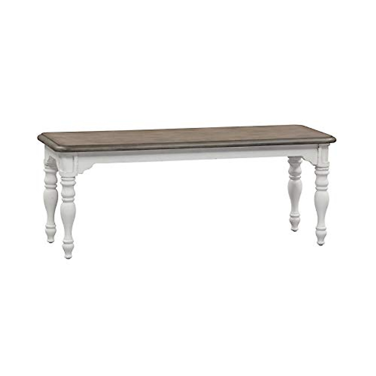 Liberty Furniture INDUSTRIES Magnolia Manor Dining Bench (RTA), Antique White