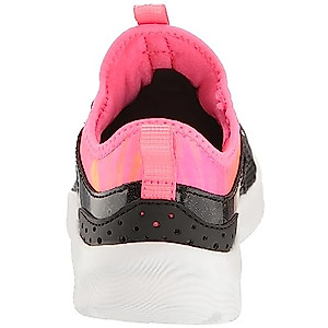 Under Armour Girls' Pre School Infinity 2.0 Print Alternate Closure, (002) Black/Black/Pink Shock, 2, US