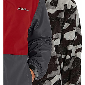 Eddie Bauer Kids Lightweight Lone Peak 3 in 1 Hooded Jacket (as1, alpha, s, regular, Chilli Pepper)