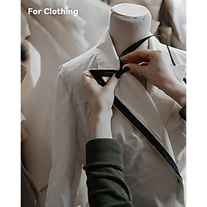 HOTGODEN Light Weight 100% Cotton Muslin Fabric: 59 inch x 2,5,10 Yards Bleached Muslin Linen Fabric Material for Sewing Material Apparel Cloth