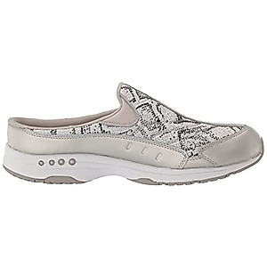 Easy Spirit Women's TRAVELTIME419 Mule, Grey 50, 8 X-Wide