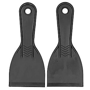 2Pcs Plastic Scraper, 3in 3D Printer Spatula Tool SLA Photosensitive Resin Hot Bed Shovel Accessory for 3D Printing Resin Removal,Spackling,Patching,Decal,Wallpaper