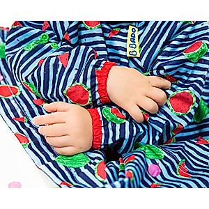 BIBaDO - Coverall Baby Feeding Bibs, Long Sleeve Bib, Easy to Clean Baby Bibs for Eating, Adjustable High Chair Catch All Sleeved Bibs, Toddler Bib