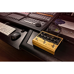 IK Multimedia AmpliTube X-VIBE Yellow Modulation Pedal, 16 iconic effects, true stereo, software integration