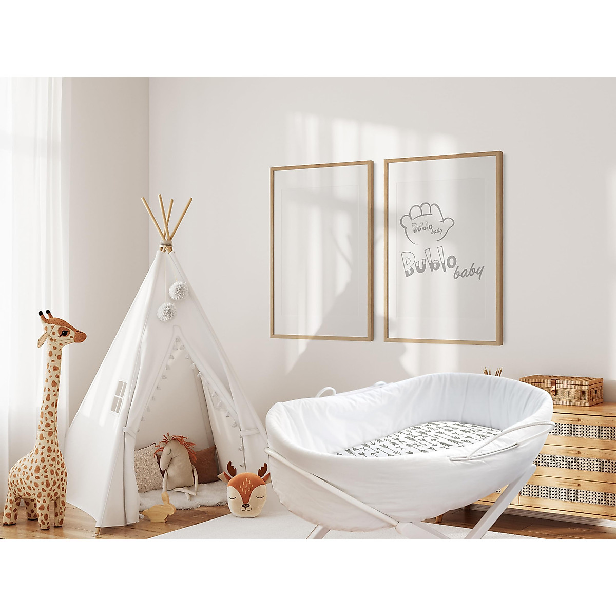 Baby Bassinet Sheet Set for Boy and Girl, 3 Pack Organic Universal Fitted for Oval, Hourglass & Rectangle Bassinet Mattress, Fitted Sheets Size 32 x 16 x 4 Inches, Grey-White