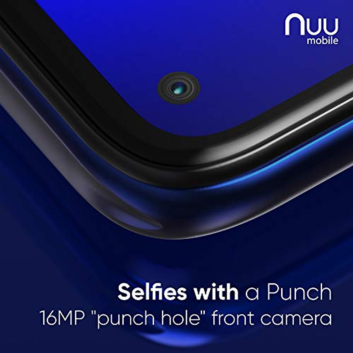 NUU Mobile G5 Unlocked Android 10 Smartphone Cell Phone (4G LTE 64GB + 4GB RAM) Ultra-Wide HD+ Screen, Long-Lasting Battery