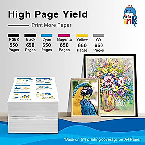 starink 225 226 Ink Cartridges, Compatible Replacement for Canon PGI225 CLI226 for Pixma MG6220 MG6120 MG8120 MG8200 MG6100 MG8100 MG6200 Printer (3PGBK, 3BK, 3 Gary, 3C/3M/3Y), 18 Packs