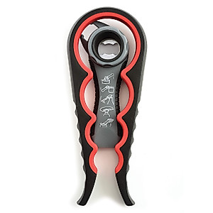 Norpro Multi, Bottle, Gripper Pad for Weak Hands, 6 in 1 Jar Opener