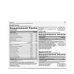 GNC Women's Prenatal Program | Daily Supplement System | Supports Healthy Development for Your Baby with Zinc & Iron for Fetal Needs | Targeted Prenatal and Pregnancy Essentials | 30 Packs