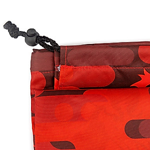 Dungeons & Dragons Ampersand Red Drawstring Laundry Bag - Oversize Durable Storage/Travel Bag for Home or College - Measures 21 x 32 inches (Official Dungeons & Dragons Product)