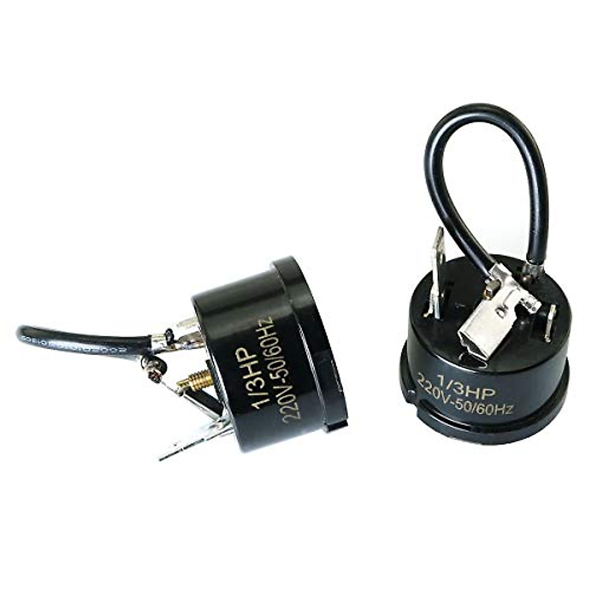 ToToT 2pcs 1/3HP-250W Refrigerator Thermal Overload Protector Compressor Replacement Part for Mini Refrigerator, Wine Center and Beverage Cooler ToToT 2pcs 1/3HP-250W Refrigerator Thermal Overload Protector Compressor Replacement Part for Mini Refrigerato