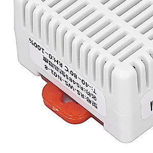 Temperature Humidity Sensor Module, High Accuracy DC10-30V Temperature Humidity Converter, Strong Antiinterference RS485 Communication for Laboratory