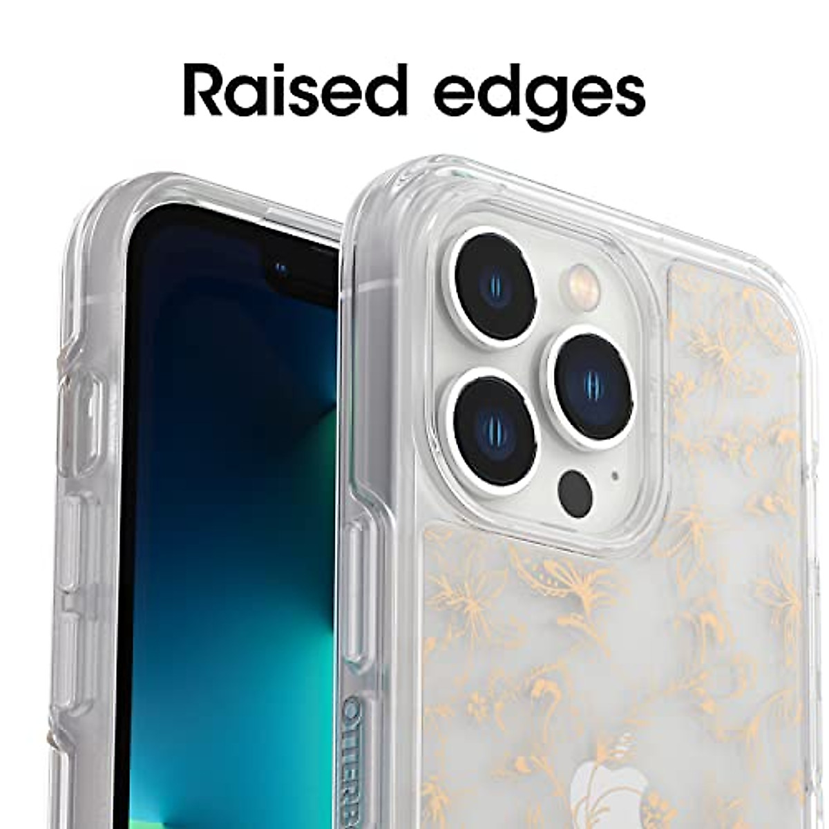 OtterBox SYMMETRY CLEAR SERIES Case for iPhone 13 Pro (ONLY) - WALLFLOWER