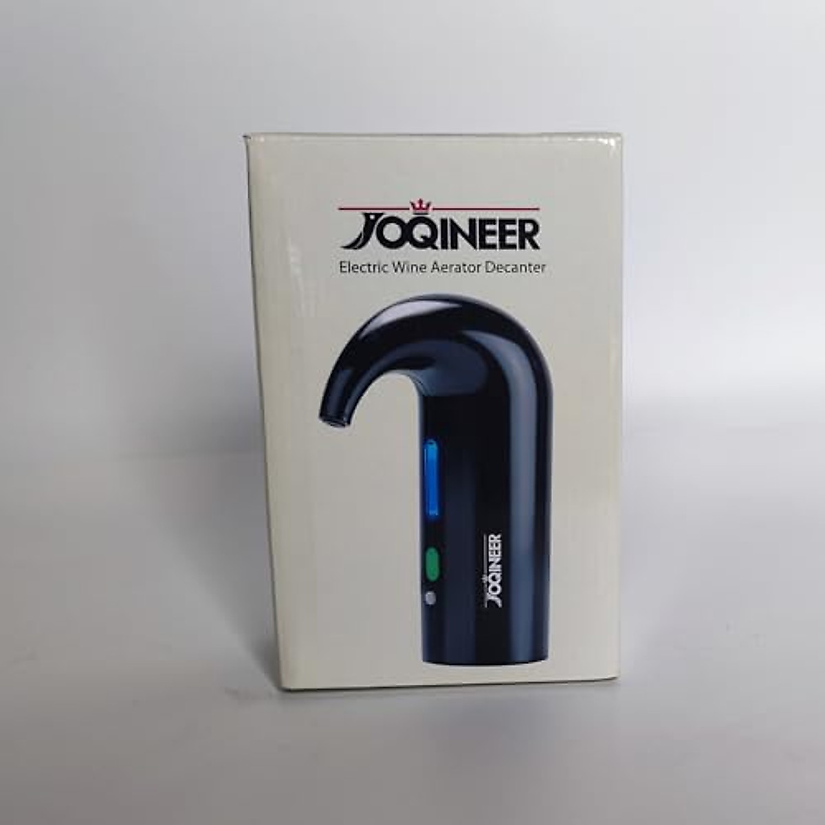 Electric Wine Aerator Pourer, Portable One-Touch Wine Decanter and Wine Dispenser Pump for Red and White Wine Automatic Wine Oxidizer Dispenser USB Rechargeable Spout Pourer