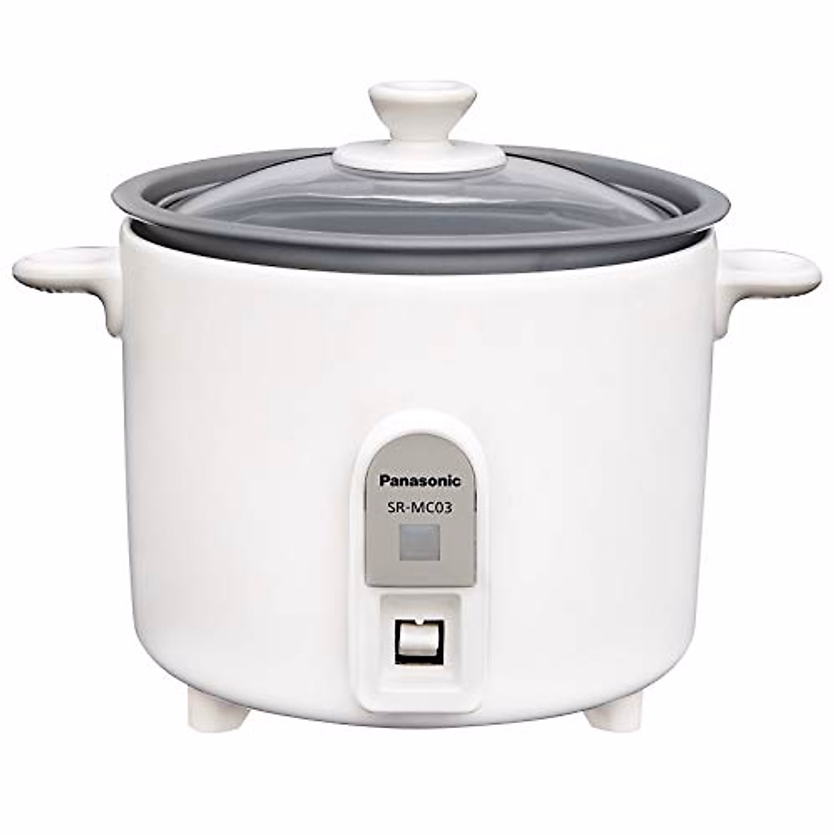 Panasonic Mini Cooker (1.5Go / 225g) SR-MC03-W (WHITE)【Japan Domestic Genuine Products】 【Ships from Japan】