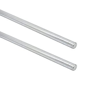 AR-PRO (2-Pack) 5/8” x 36” Zinc Plated Steel Rods Designed for Use as an Axle Shaft on Hand Trucks Dollies Wagons 4005BC Wheelbarrows
