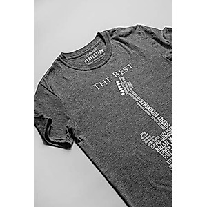 Guitar Legends Guitar Shirt - Guitar T Shirts for Men - Guitar Gifts for Men - Guitar Shirts for Men - Rock Band Concert Tshirts - Gifts for Guitar Players - Guitar Tshirts for Men Black